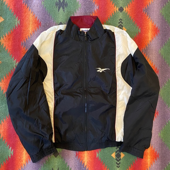 Reebok | Jackets & Coats | Vintage Reebok Jacket Size Large Good ...